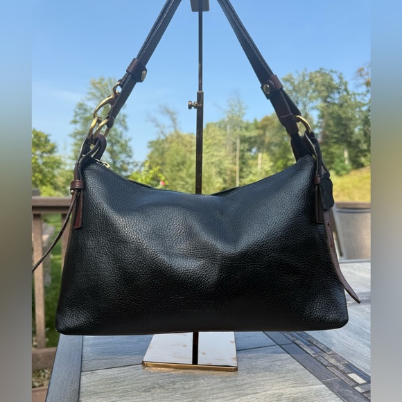 Valentina | Bags | Euc Valentina Elegant Black And Brown Leather ...